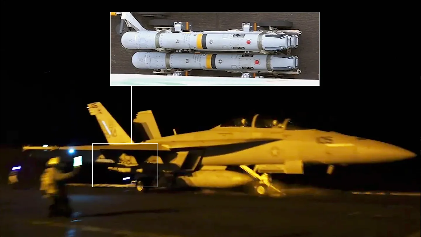 F/A-18 Super Hornets Now Carrying StormBreaker Glide Bombs On Combat ...