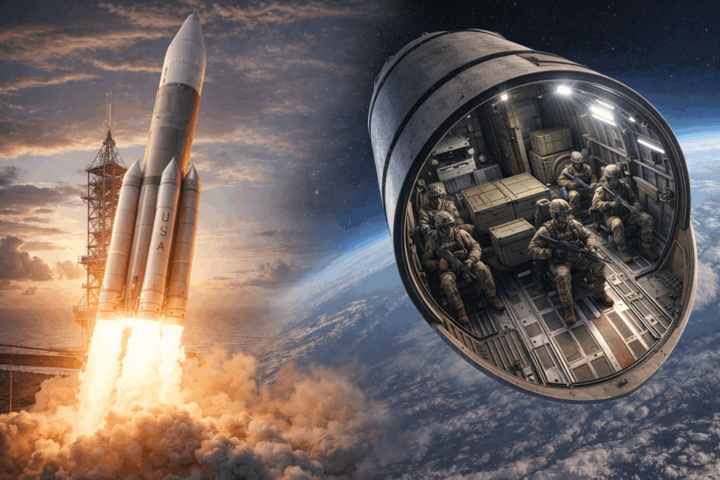 US Wants To Launch Troops And Cargo By Rocket From Space - American ...